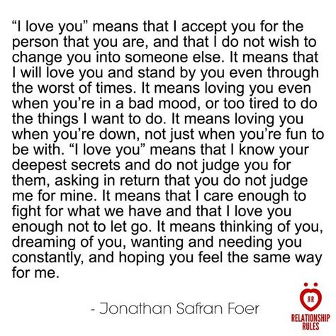 I Love You Relationship Quotes I Love You Means Inspirational Words