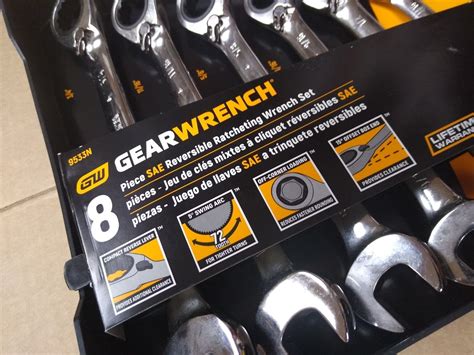 Gearwrench Clearance