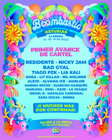 Boombastic Asturias Anuncia Los Primeros Artistas Confirmados Para 2025