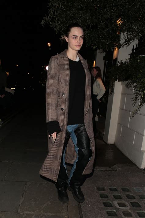 Cara Delevingne Leaving Cabaret At The Kit Kat Club In London Celebmafia