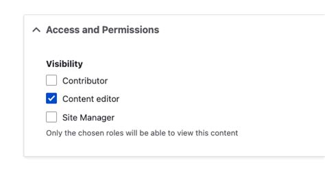 Content Access Simple
