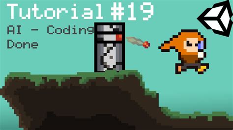 unity 5 2d platformer tutorial part 19 turret ai coding youtube