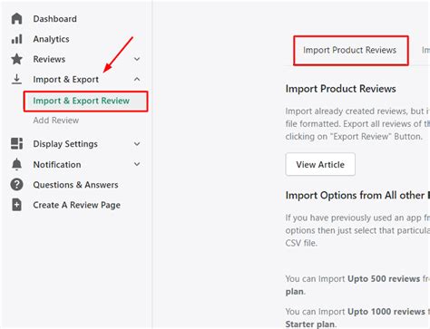 How To Import Reviews From Shopify Review App WebContrive