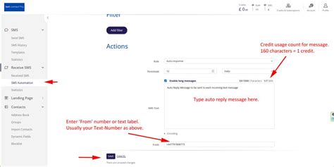 Set Up An Automatic Reply To Incoming SMS Text Messages Text Connect