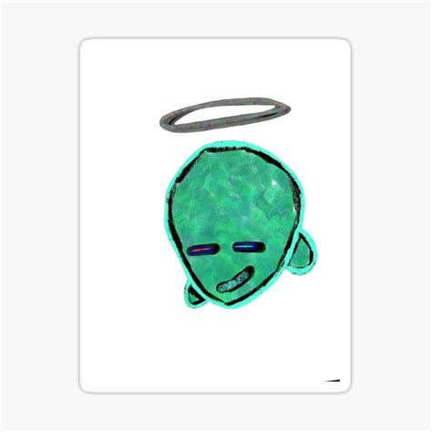 Alien Sticker For Sale By Rongron Redbubble
