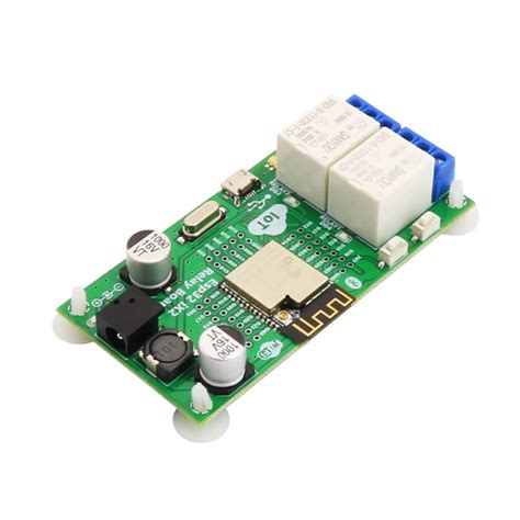 برد کاربردی صنعتی دو رله Iot بر اساس ماژول Esp32