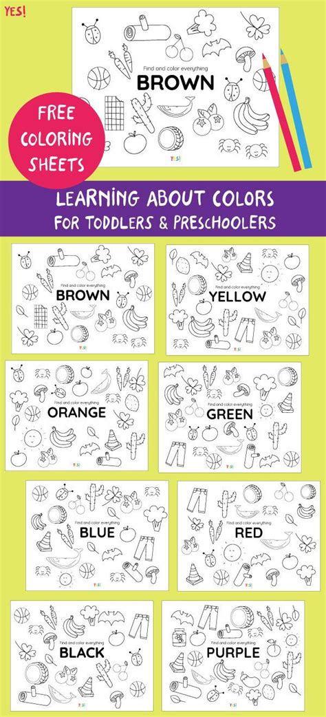 Printable Coloring Pages Of Colors Artofit