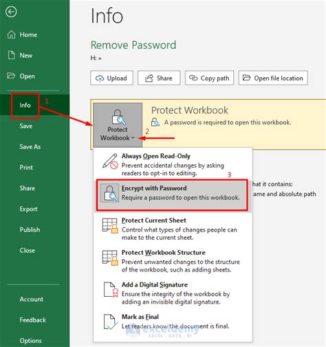 How To Remove Password From Excel 3 Simple Ways Exceldemy