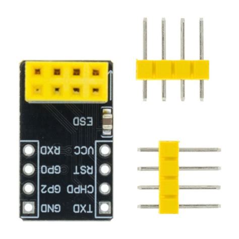 A31 For Esp 01 Esp8266 Esp 01s Model Of The Esp8266 Serial Breadboard Adapter To Transceiver