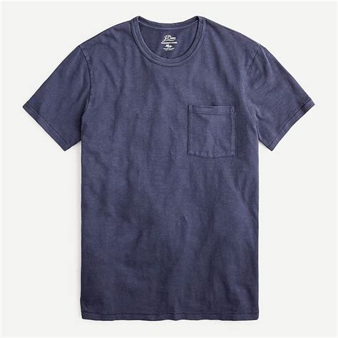 Jcrew Garment Dyed Slub Cotton Crewneck T Shirt J Crew T Shirts Crew
