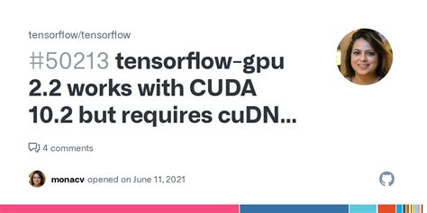 Tensorflow Gpu 2 2 Works With Cuda 10 2 But Requires Cudnn 7 6 4 Which Doesnt Have A Download