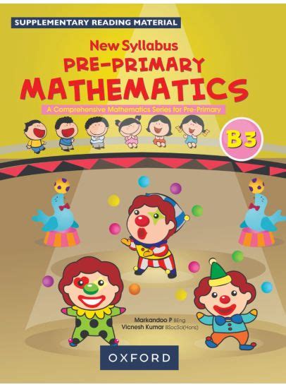 New Syllabus Pre Primary Mathematics Level B Workbook 3