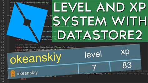 Level And Xp System W Datastore2 2019 Scripting Tutorial Saving And