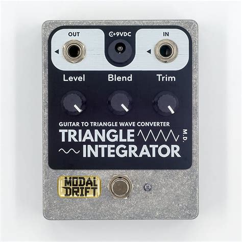 Modal Drift Triangle Integrator Pedal Triangle Waveshaper Reverb