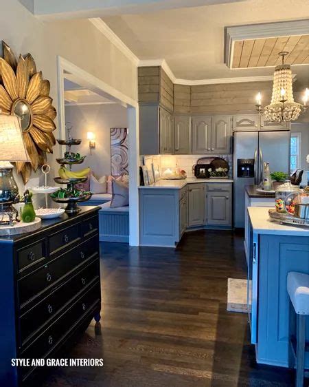 Faux Grass In Basket Threshold™ Curated On Ltk Kitchen Kitchen Cabinets Big Houses