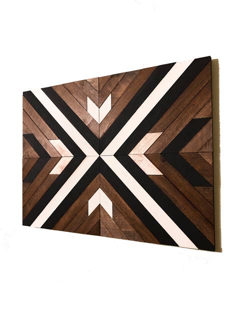 Geometric Wall Art Rectangular Etsy