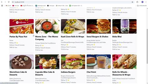 Reactjs Webdevelopment Namastereact Tailwindcss Parcel Sai T