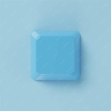 Premium Photo Blue Color Keyboard Input Button On Background Abstract
