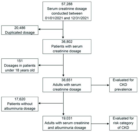 Flowchart Depicting The Inclusion Criteria Of Participants Ckd