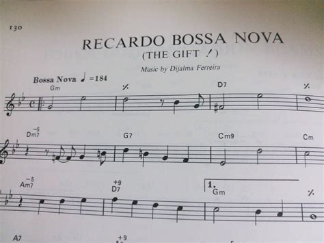 Recado Bossa Nova The T 大阪のサックスレッスン 藤井泰宏