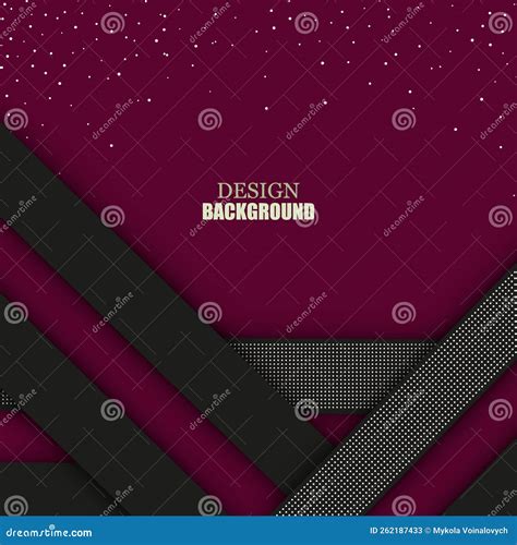 Abstract Red Geometric Background Brochure Template Poster Red Tones Stripes And Halftones