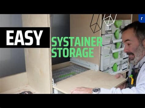 Easy Systainer Storage Festool Sys3 Rails YouTube