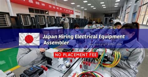 Japan Hiring Electrical Equipment Assembler For World One Information