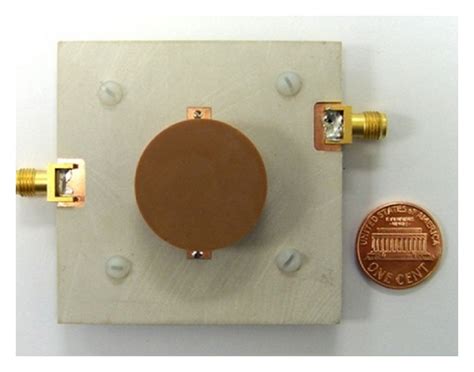 Physical Layout Of The Proposed Direction Finding Antenna A Top View
