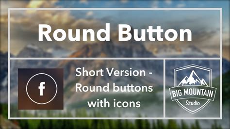 Round Buttons Short Version Ios Xcode 8 Swift 3 Youtube