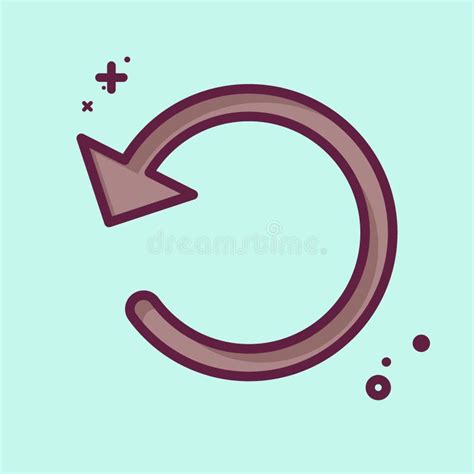 Icon Rotate Related To Graphic Design Tools Symbol Mbe Style Simple Design Editable Simple