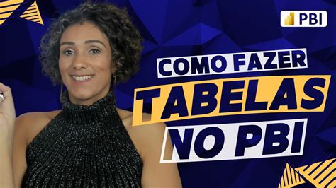 Como Fazer Tabelas No Power Bi Simples E RÁpido Youtube