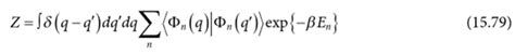 Partition Function In The Path Integral Representation
