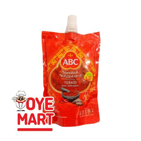 Jual Abc Sambal Terasi 180grabc Sambal Nusantara Terasi Shopee Indonesia