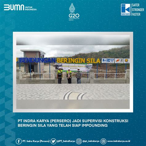 PT Indra Karya On Twitter Sumbawa 30 9 Melaksanakan Komitmen