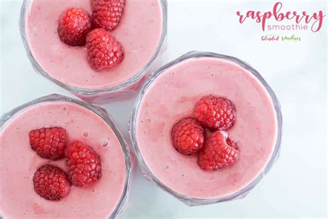 Pineapple Raspberry Smoothie Simply Blended Smoothies