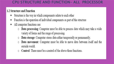 Coa Unit 1 Introductionpptx Computing Technology And Computing