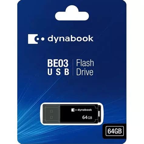 Buy Dynabook Be03 64gb Usb 3 0 Flash Drive Jet Black Mydeal