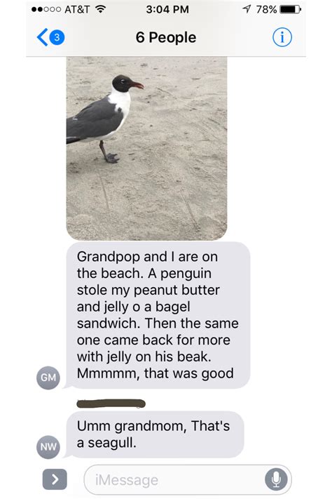 Penguin Stole My Peanut Butter R Oldpeoplefacebook