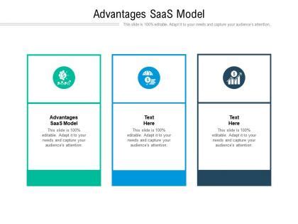 Advantages SAAS PAAS IAAS PowerPoint Presentation And Slides SlideTeam