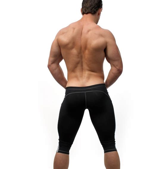 Buy Elastic Low Waist Jogger Shorts Mens Clothes Knee