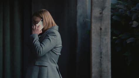 Apple Iphone Smartphone Of Sarah Snook As Siobhan Shiv Roy In