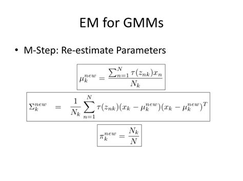Ppt Lecture 18 Gaussian Mixture Models And Expectation Maximization Powerpoint Presentation