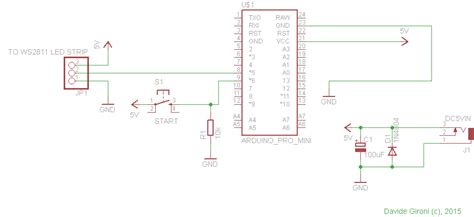 Davide Gironi Blog An Arduino Knight Rider Rainbow Dice That Uses