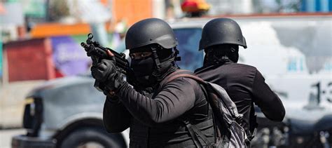 News Panic In Haitis Capital As Gunfire Fills Streets