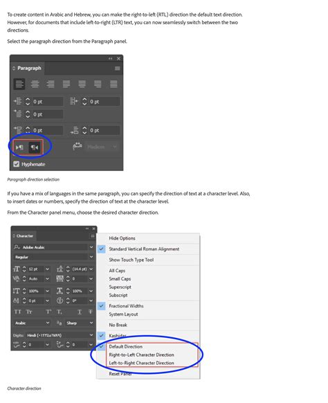 Solved Middle Eastern Language To Work In Illustrator 202 Adobe