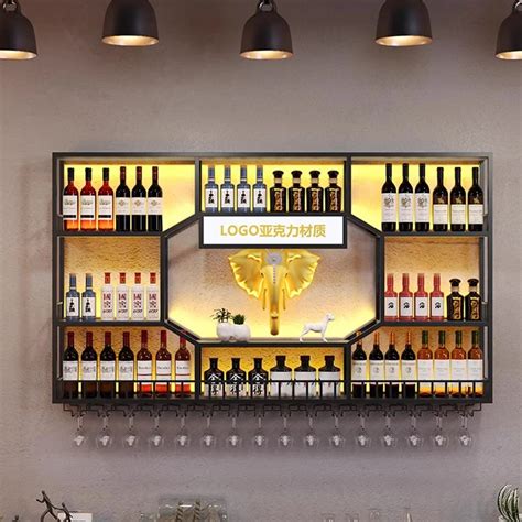 벽걸이 병 바 선반 냉장 보관 와인 셀러 커피 정리함 클럽 모던 나이트 클럽 Muebles 랙 바 미니 바 가구
