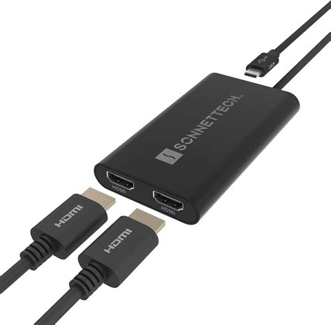 Sonnet Displaylink Usb C To Dual 4k 60hz Hdmi Adapter Electronics