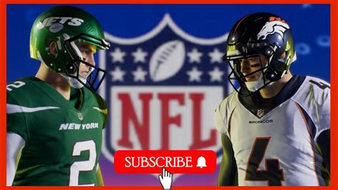 Madden Nfl 24 Denver Broncos Vs New York Jets Simulation Youtube