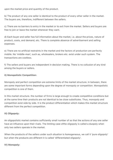 SOLUTION Market Structure Conduct Performance SCP Model Studypool