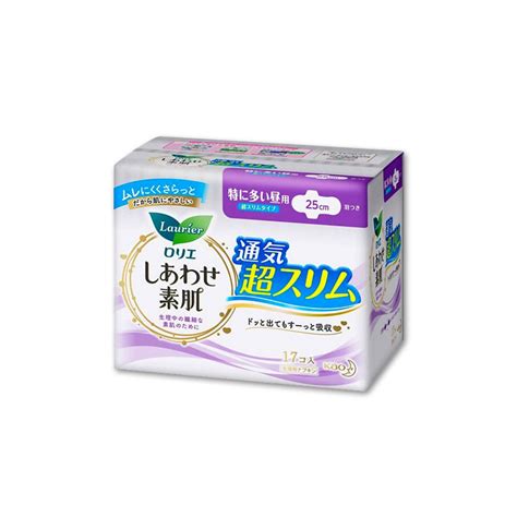 로리에 행복한 피부 생리대 초슬림 소취플러스